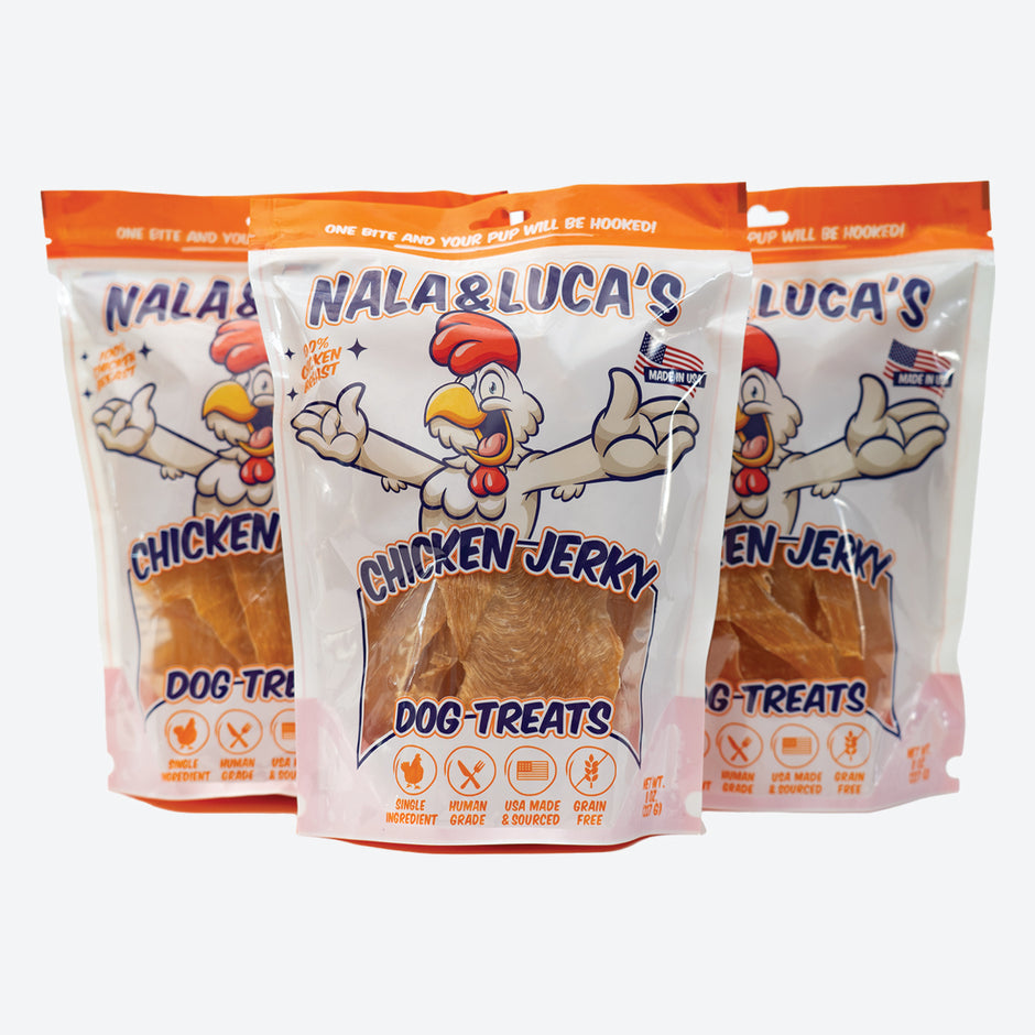Shop All – Nala And Luca's Chicken Jerky Treats
